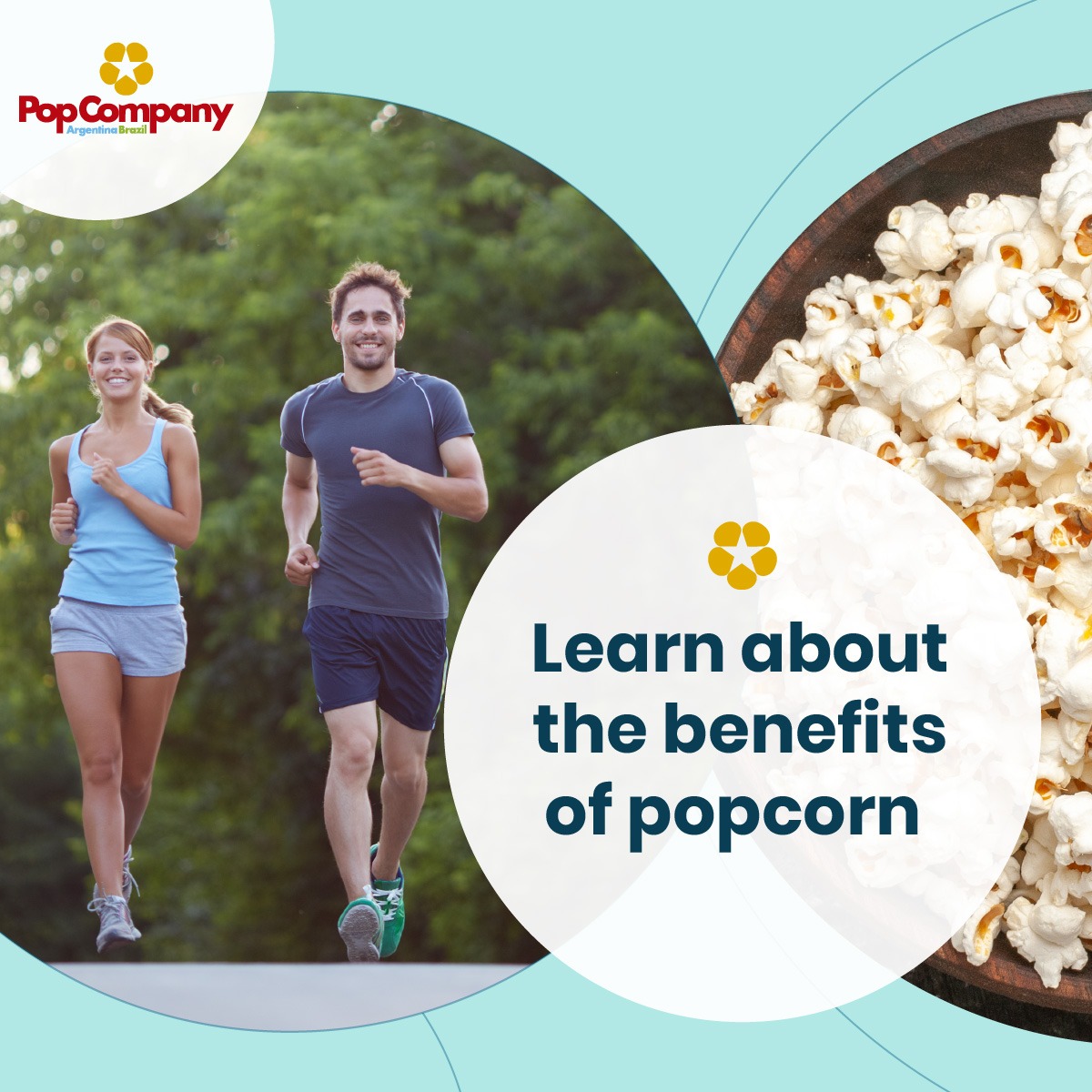 🍿Besides being delicious, popcorn has many health benefits 🍿. - POP